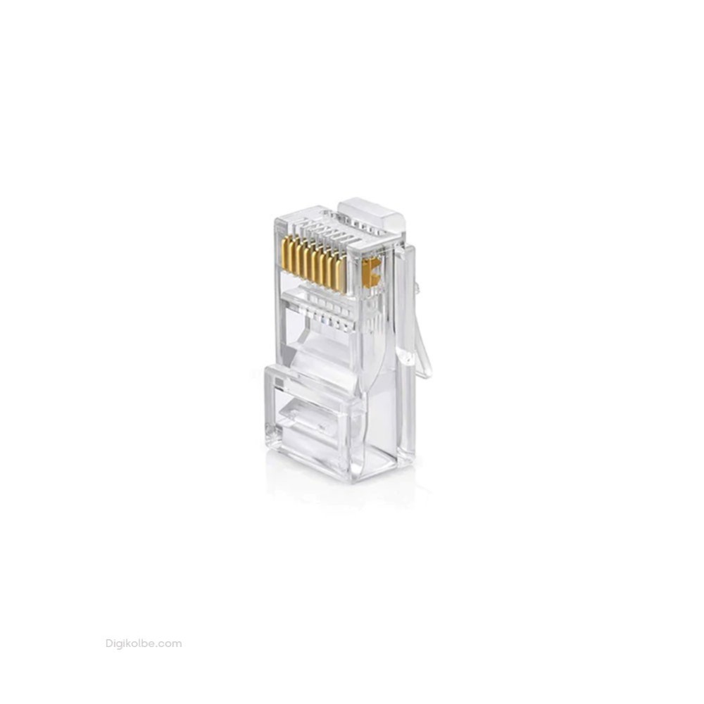 سوکت شبکه CAT5 اَمپ (بسته 10 عددی) – اتصال پایدار و کیفیت بالا